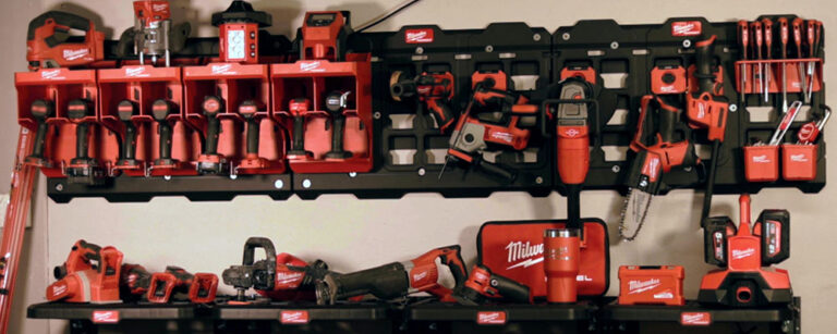 Milwaukee's PACKOUT Workshop Wall Mounted Range Keeps Getting Better ...
